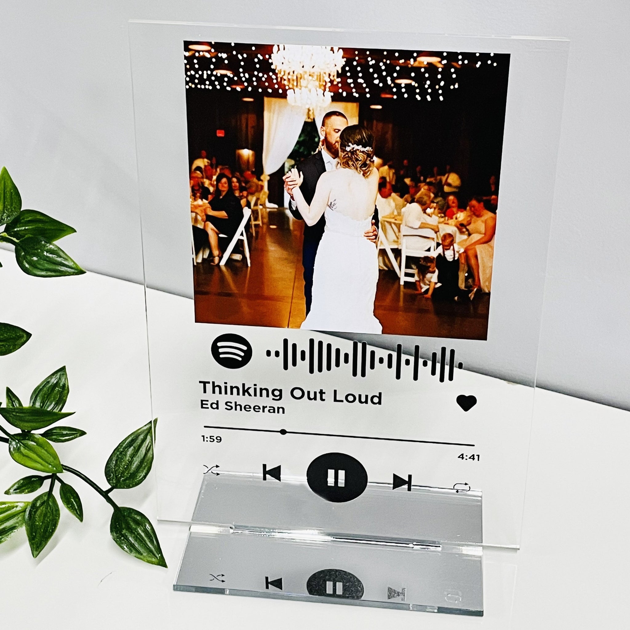 Personalised Spotify Song Plaque – PrintingBee